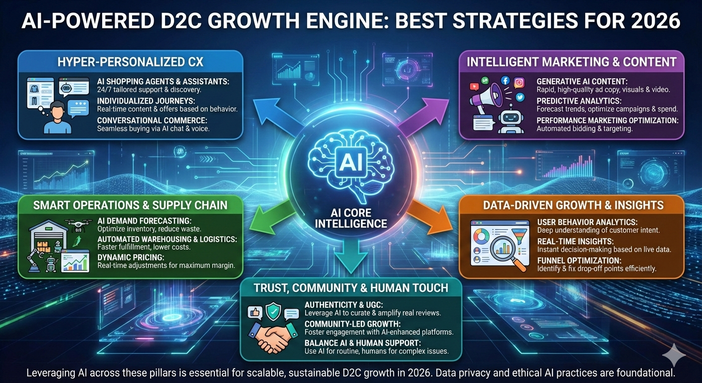 Best Strategy to Grow Your D2C Brand in 2026 Using AI: A Complete Guide ...